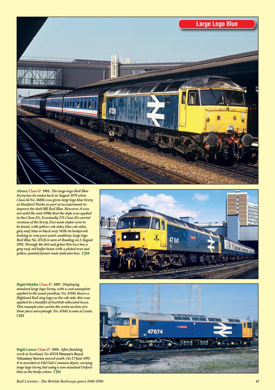 Railways Illustrated Magazine - Rail Liveries: Volume 1 Special Issue
