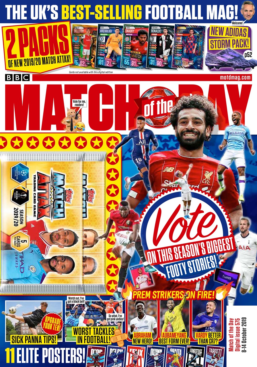 Match of the Day Magazine - Issue 575 Back Issue
