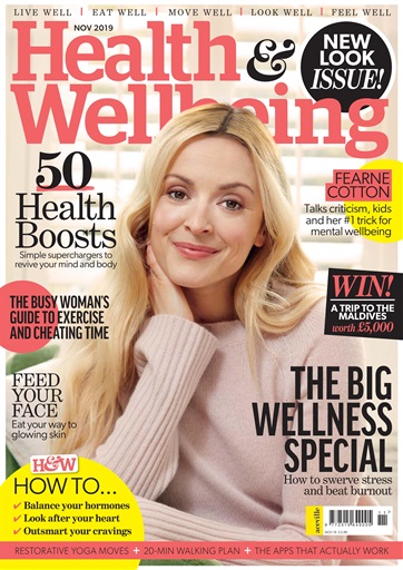 Health & Wellbeing Magazine - Nov 2019 Back Issue