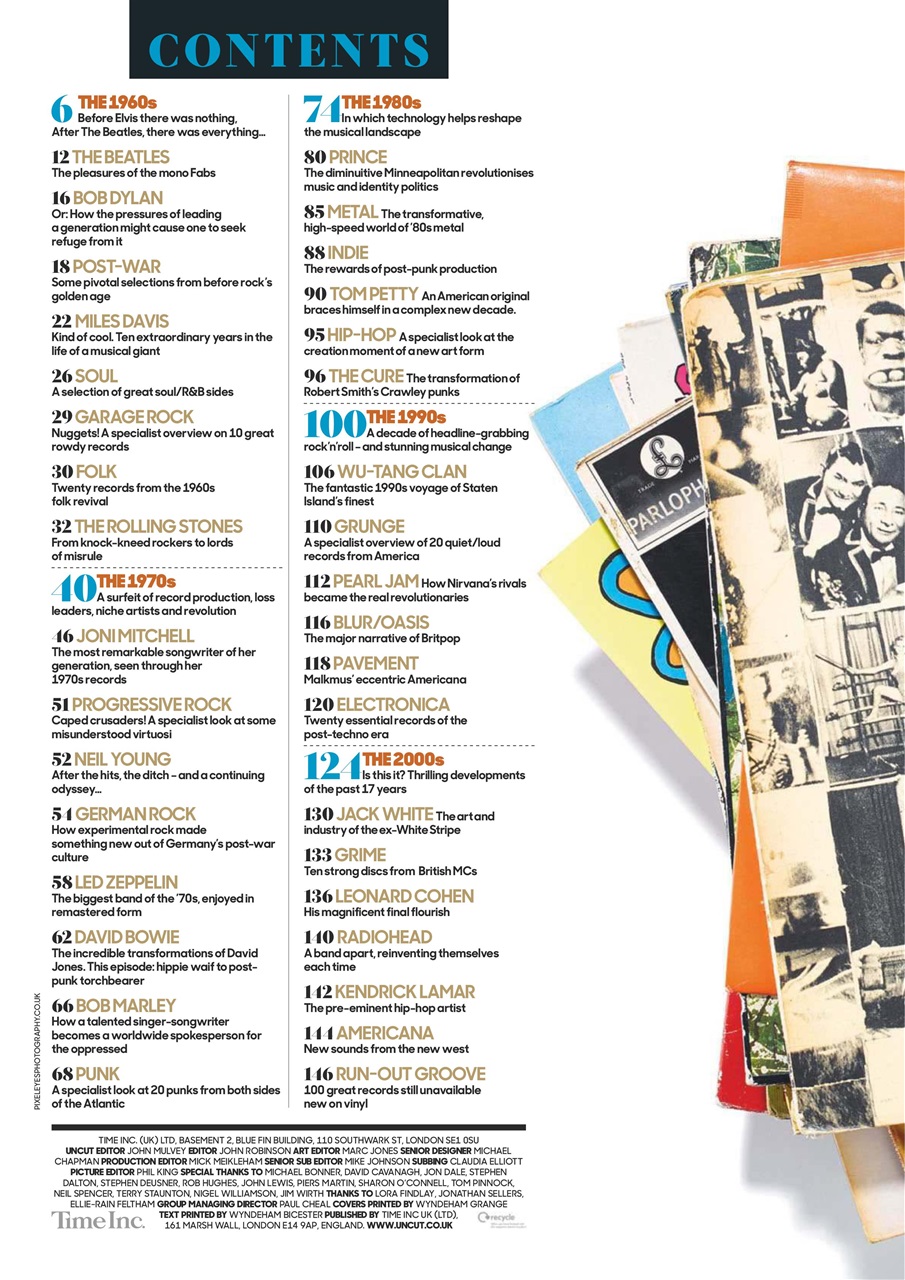 Uncut Magazine - Ultimate Record Collection Edición especial