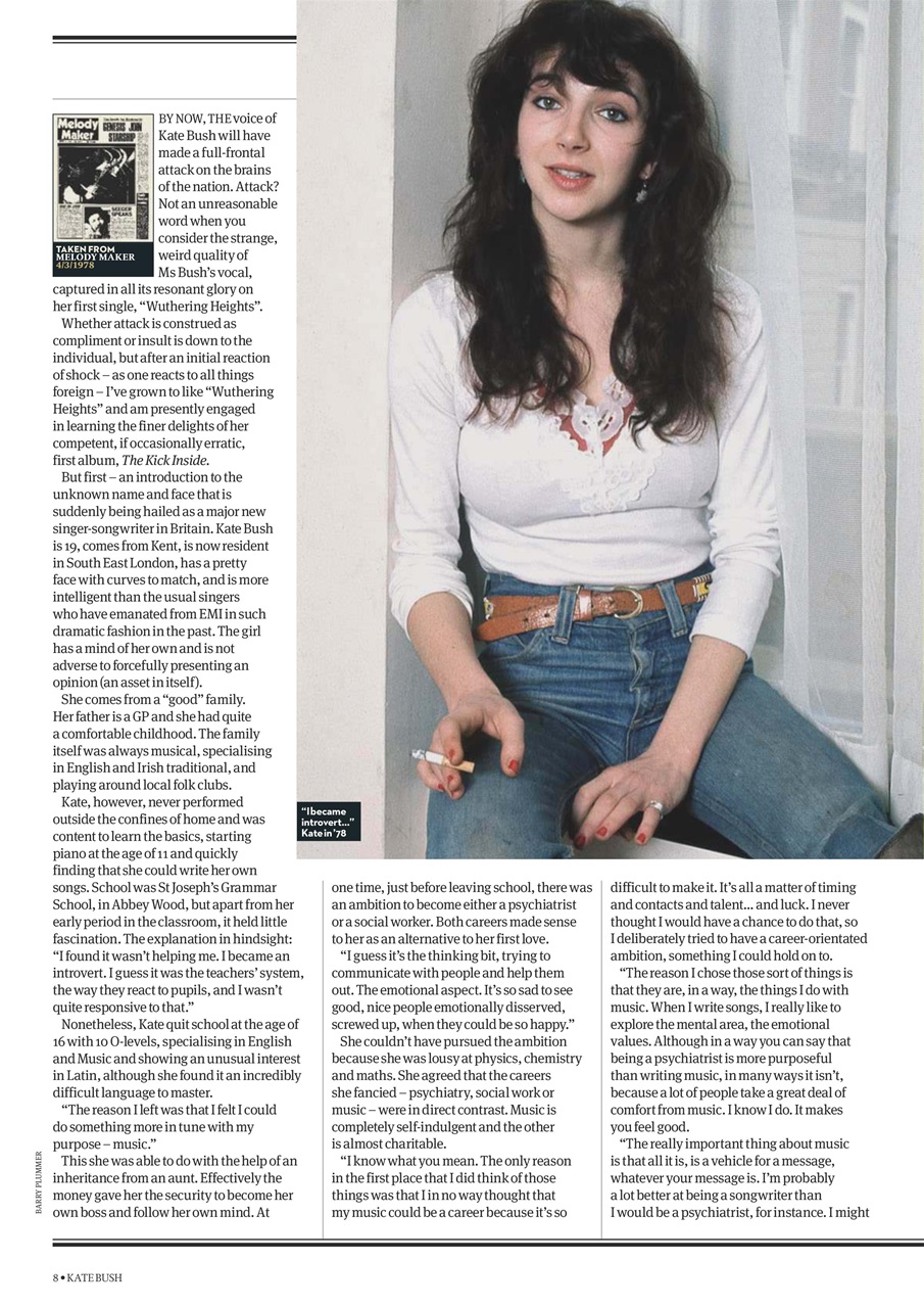 Uncut Magazine - Ultimate Music Guide: Kate Bush Special Issue Uncut Magazine - Ultimate Music Guide: Kate Bush Special Issue