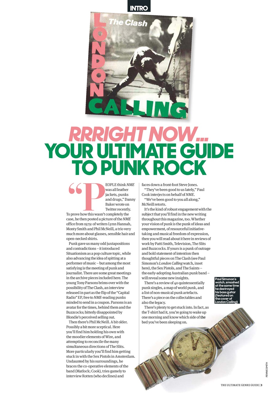 Uncut Magazine - Ultimate Genre Guide: Punk Special Issue