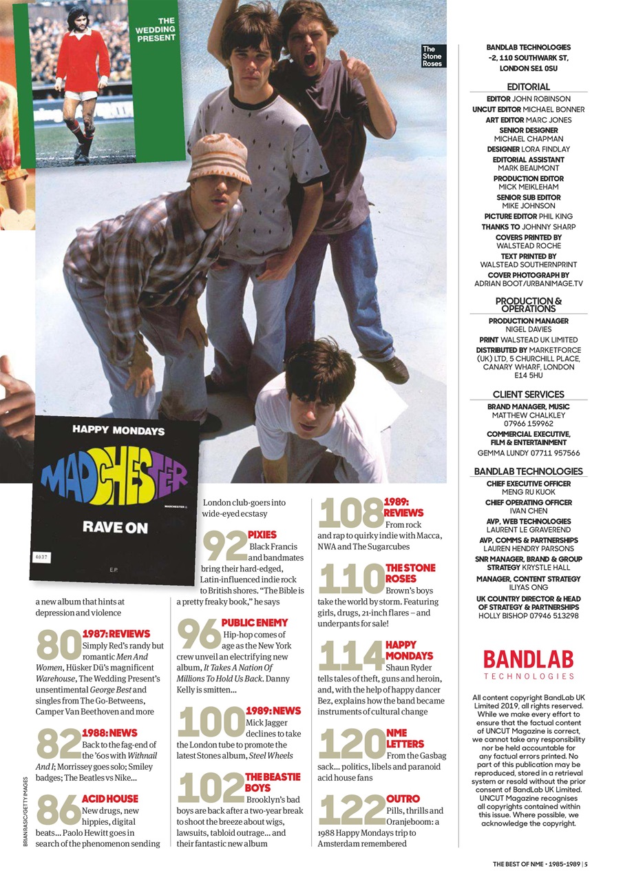 Uncut Magazine - Uncut The Archive Collection: Best of NME 1985 -1989 ...
