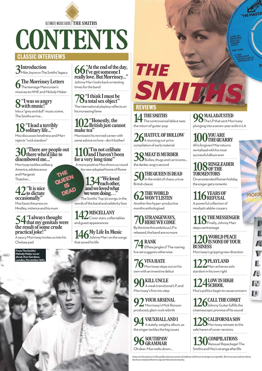 Uncut Magazine - Ultimate Music Guide: The Smiths Special Issue