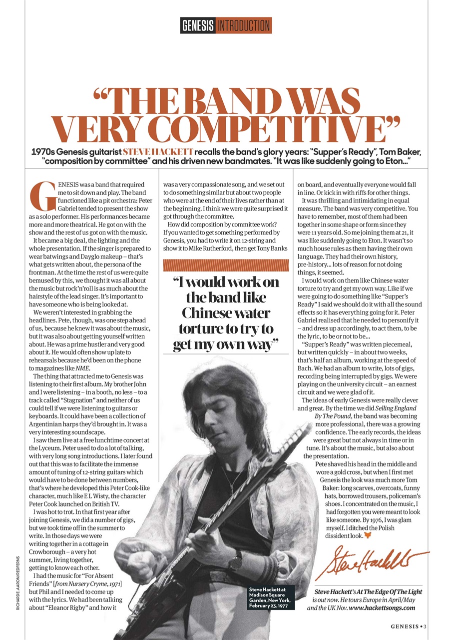 Uncut Magazine - Ultimate Music Guide: Genesis Special Issue