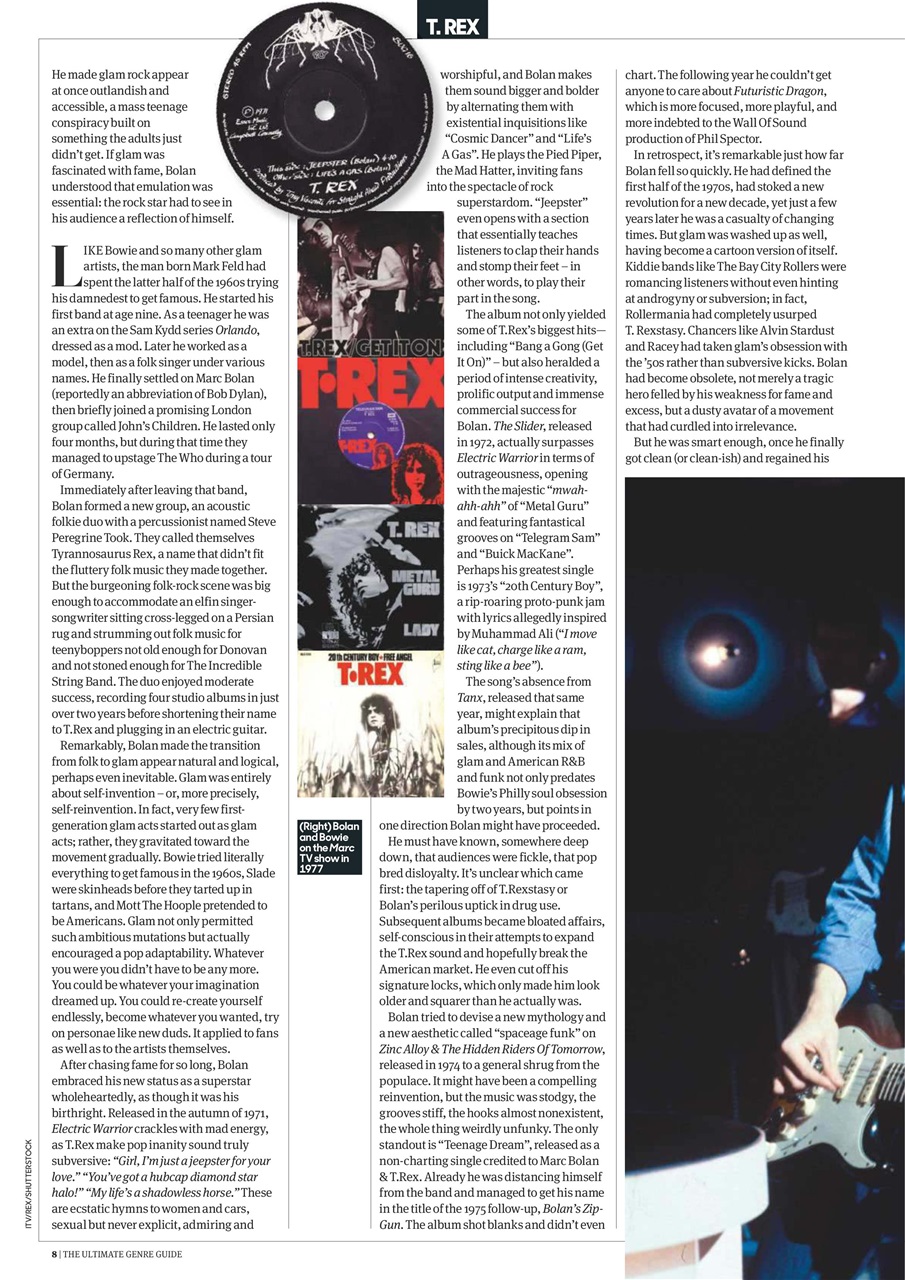 Uncut Magazine - Glam: Ultimate Genre Guide: Glam Edizione speciale