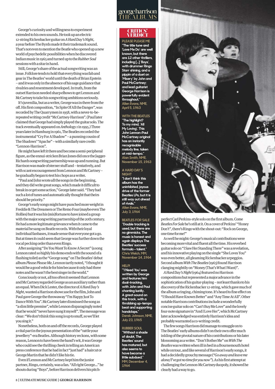 Uncut Magazine - Ultimate Music Guide: George Harrison Special Issue