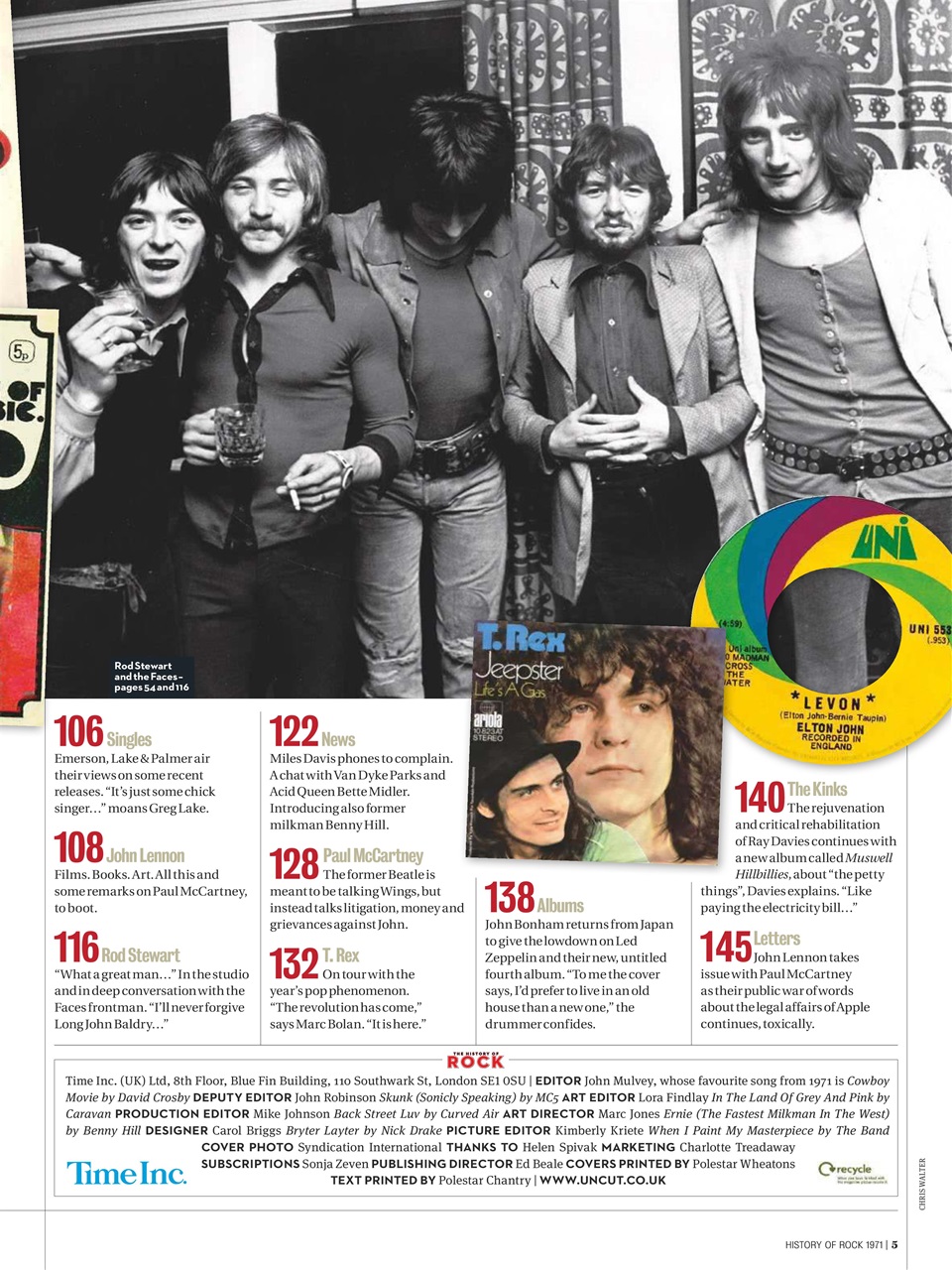 Uncut Magazine - The History of Rock 1971 Special Issue