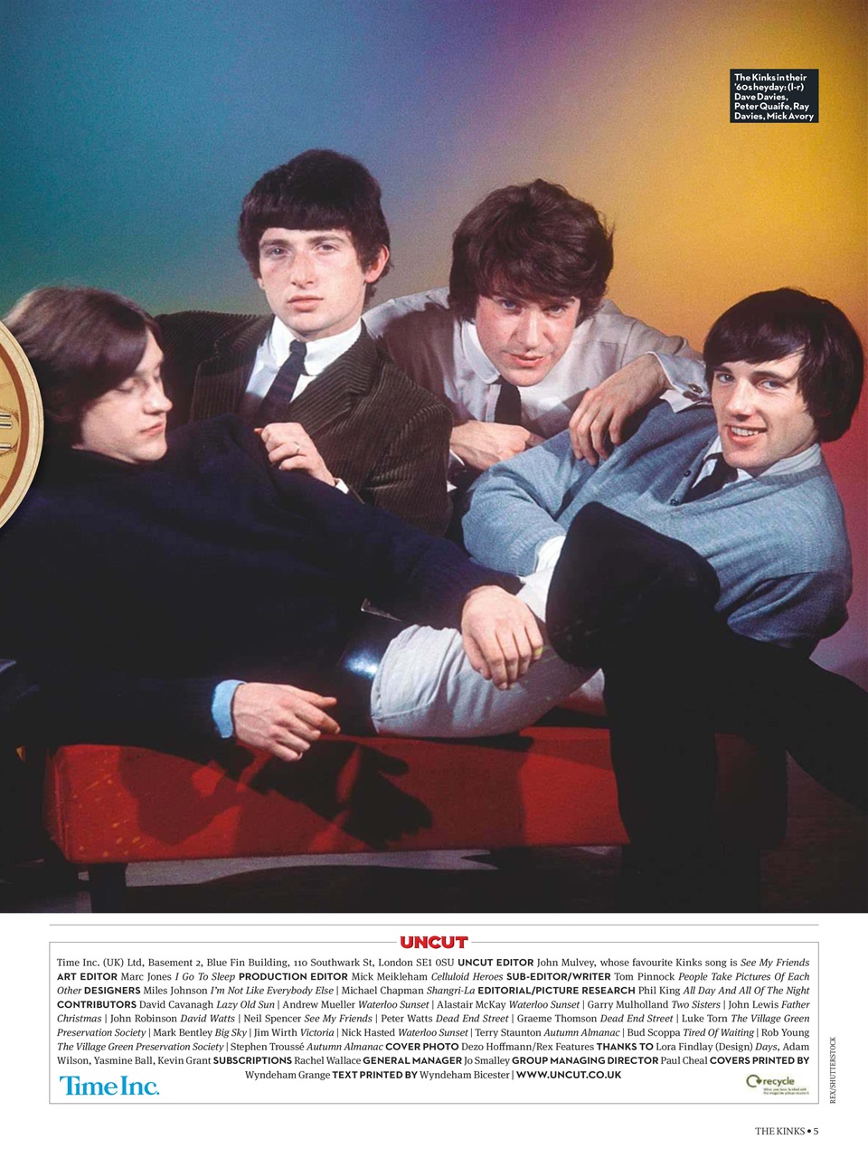 Uncut Magazine - Ultimate Music Guide: The Kinks Édition spéciale