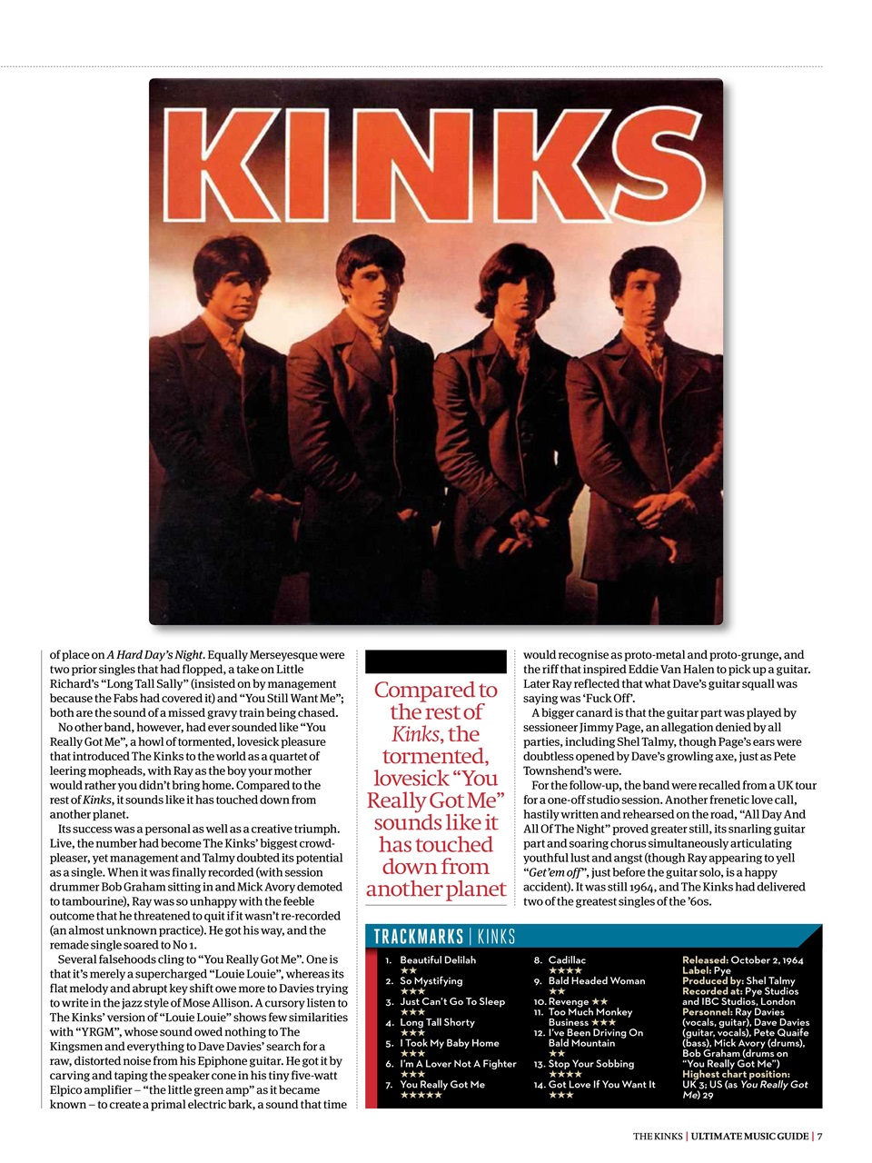 Uncut Magazine - Ultimate Music Guide: The Kinks Special Issue