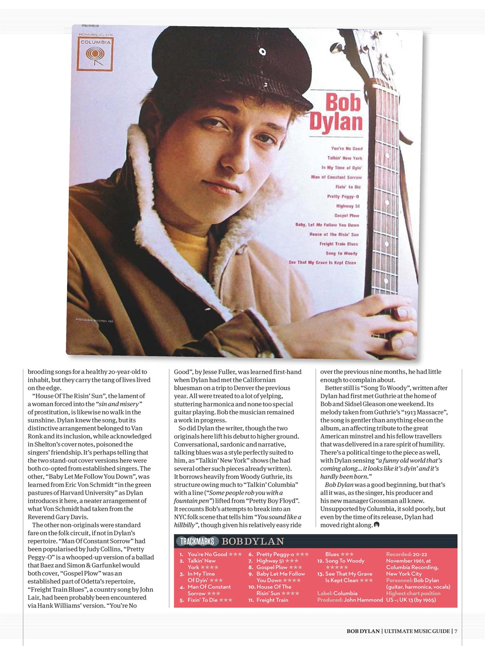 Uncut Magazine - Ultimate Music Guide: Bob Dylan Special Issue
