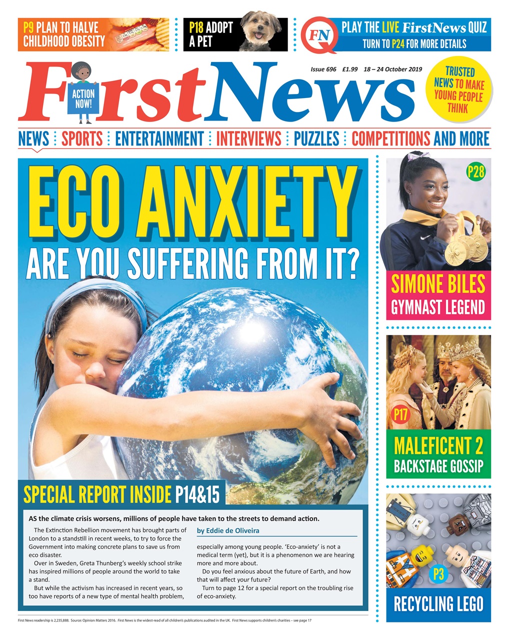 First News Magazine - First News Issue 696 Back Issue