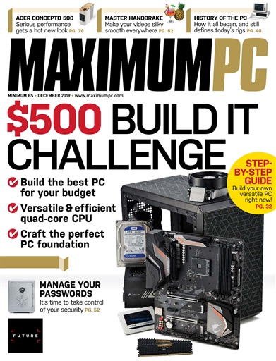 Maximum PC Magazine - December 2019 Back Issue