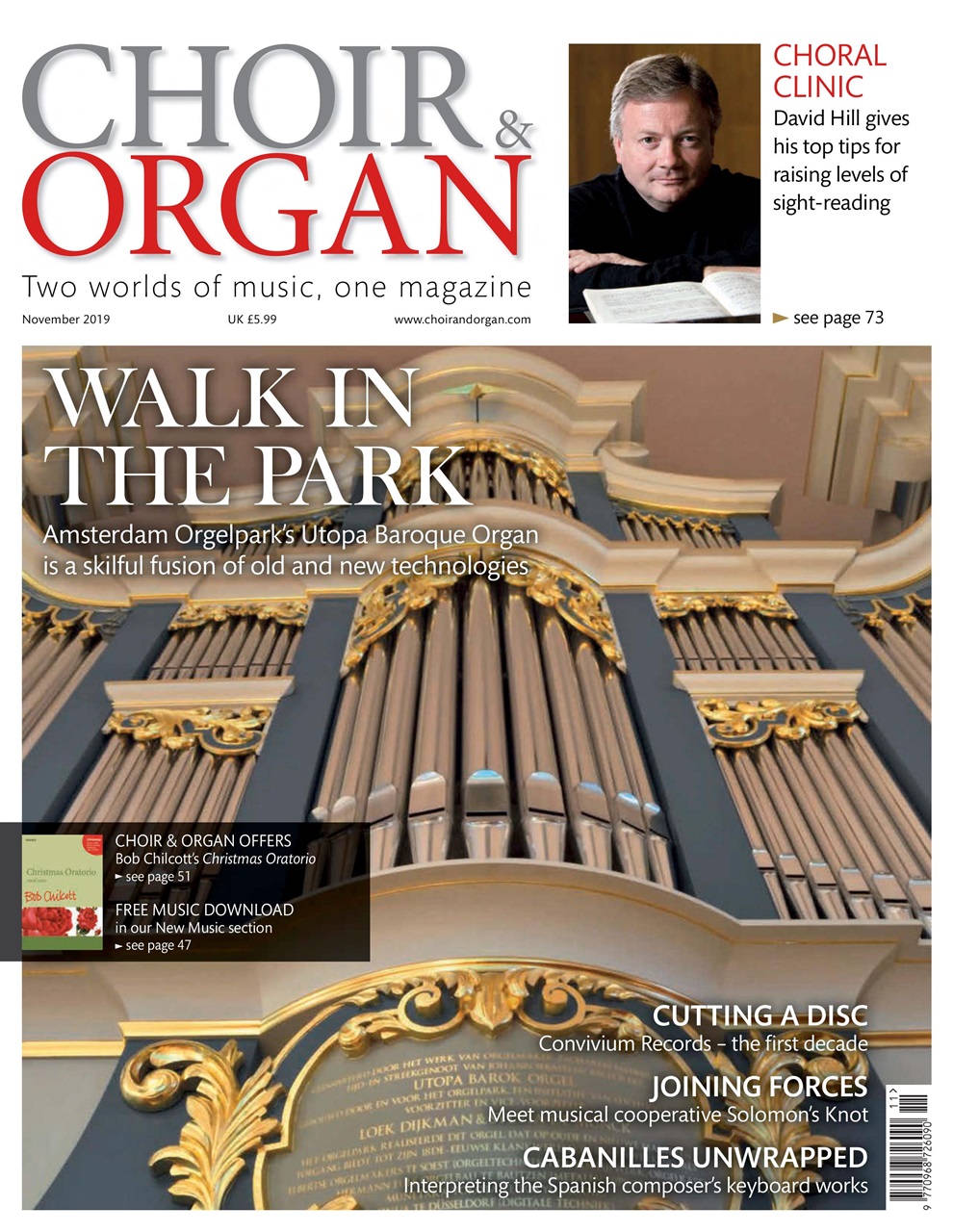 Choir & Organ Magazine - November 2019 Back Issue