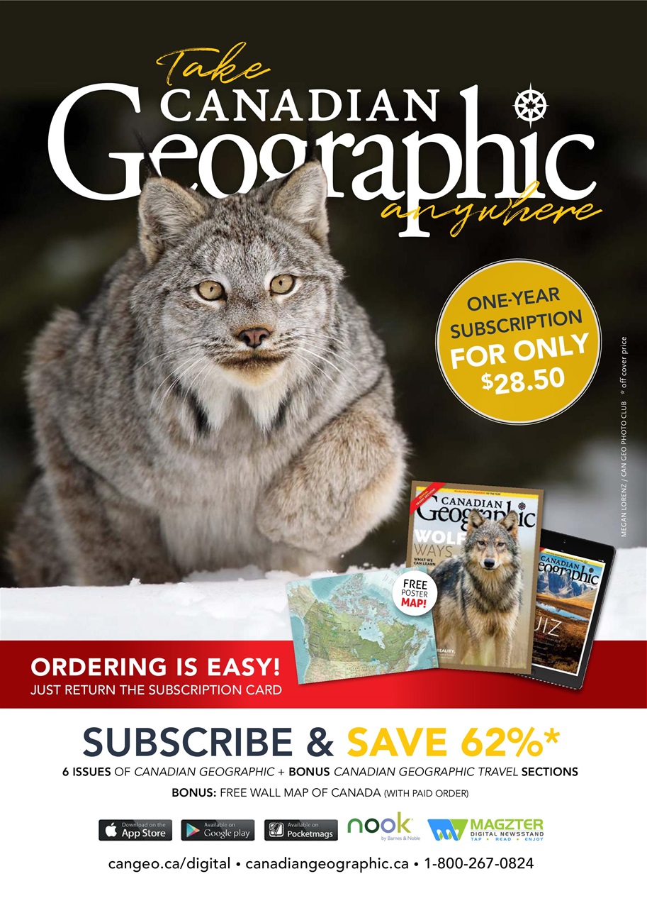 Canadian Geographic Magazine - Canadian Geographic Best of 2019 Special ...