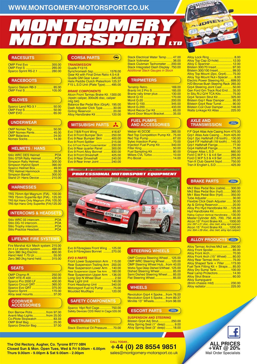Pacenotes Rally magazine - Issue 183 - Nov 2019 Subscriptions | Pocketmags
