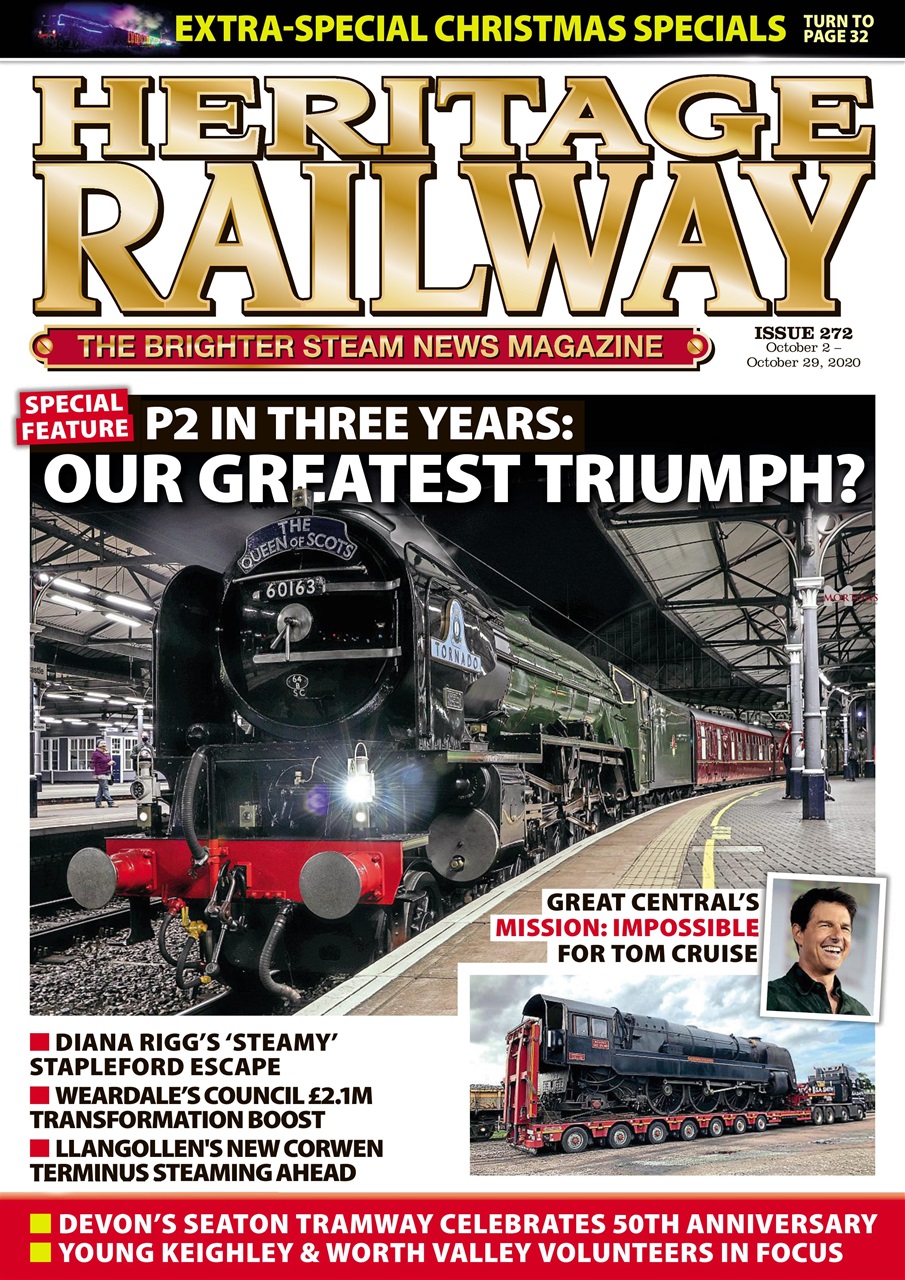 Heritage Railway Magazine - 272 - 2 October 2020 Back Issue