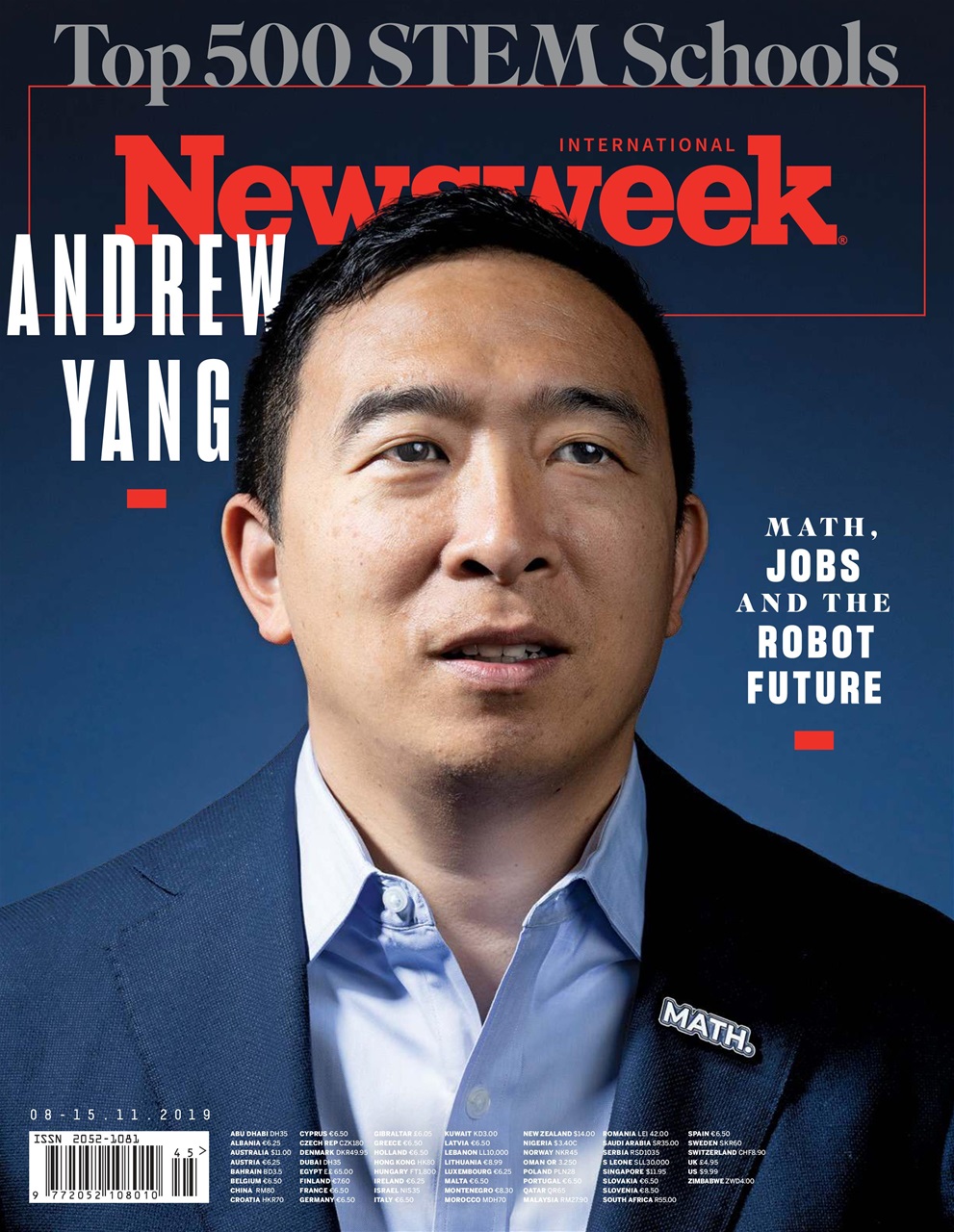 Newsweek International Magazine - 8th - 15th Nov 2019 Back Issue