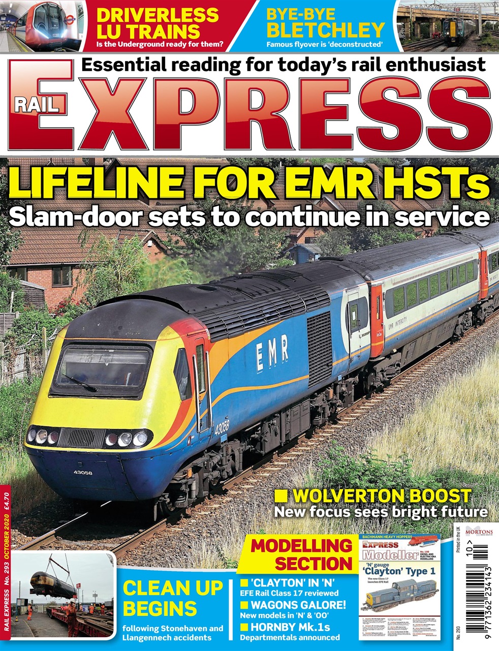Rail Express Magazine - 293 - October 2020 Back Issue