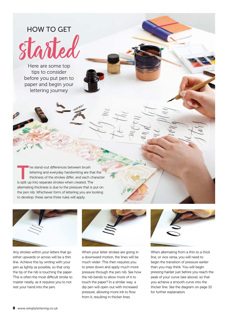 Simply Lettering Magazine - 04 Back Issue