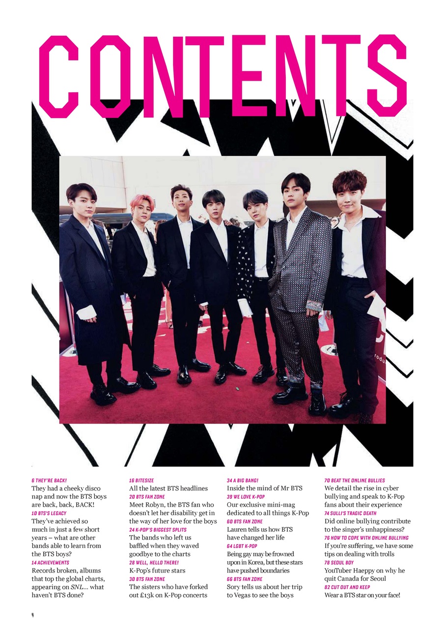 K-Pop Superstars Magazine - BTS: Vol 5 Back Issue