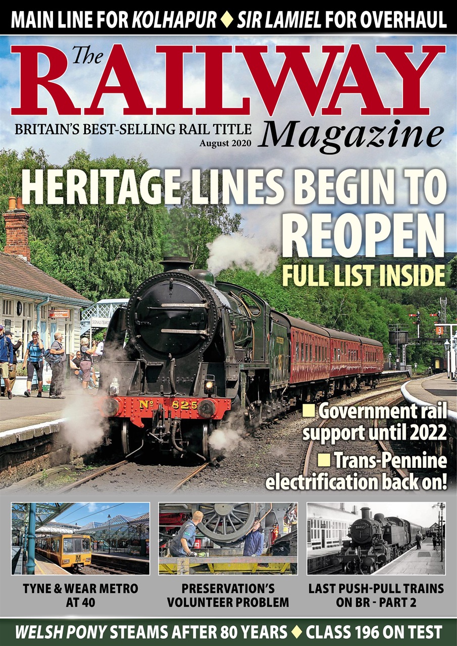 Railway Magazine - 1433 - August 2020 Subscriptions | Pocketmags
