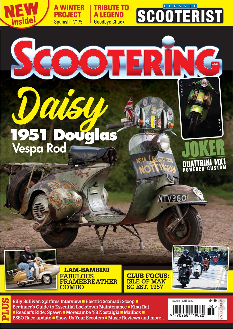 Scootering Magazine - 408 - June 2020 Back Issue