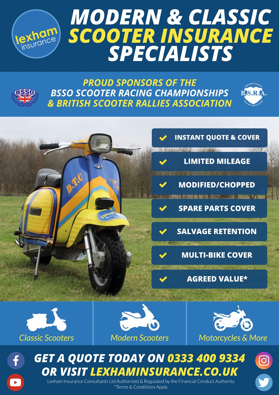 Classic Scooterist Magazine Subscriptions and 132 - April/May Issue ...