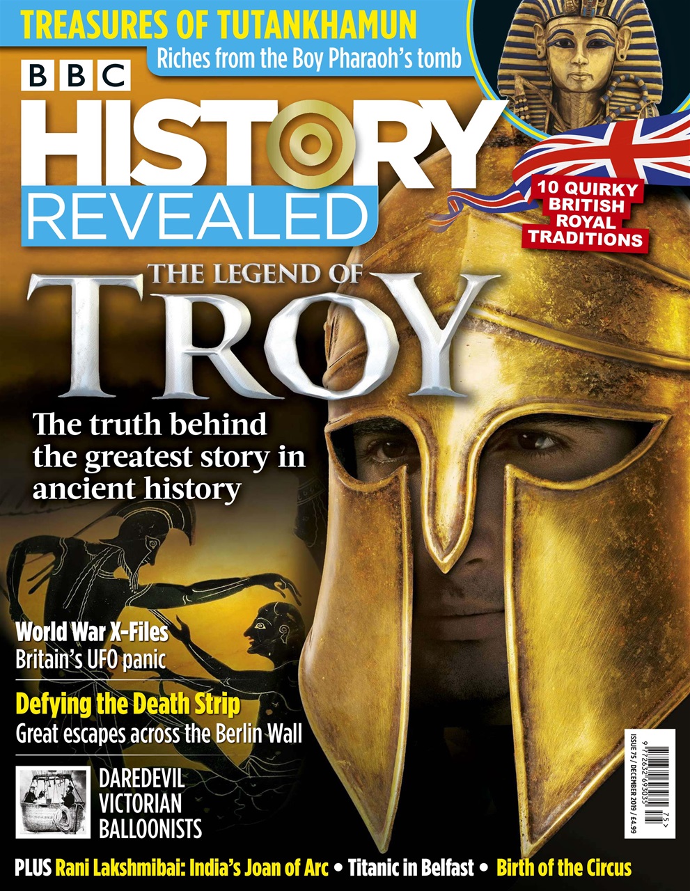 BBC History Revealed Magazine - December 2019 Back Issue