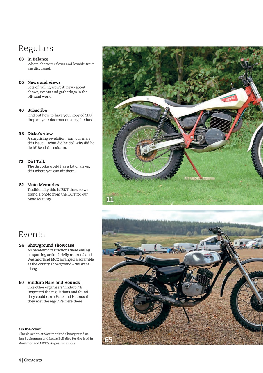 Classic Dirt Bike Magazine - Issue 57 Back Issue