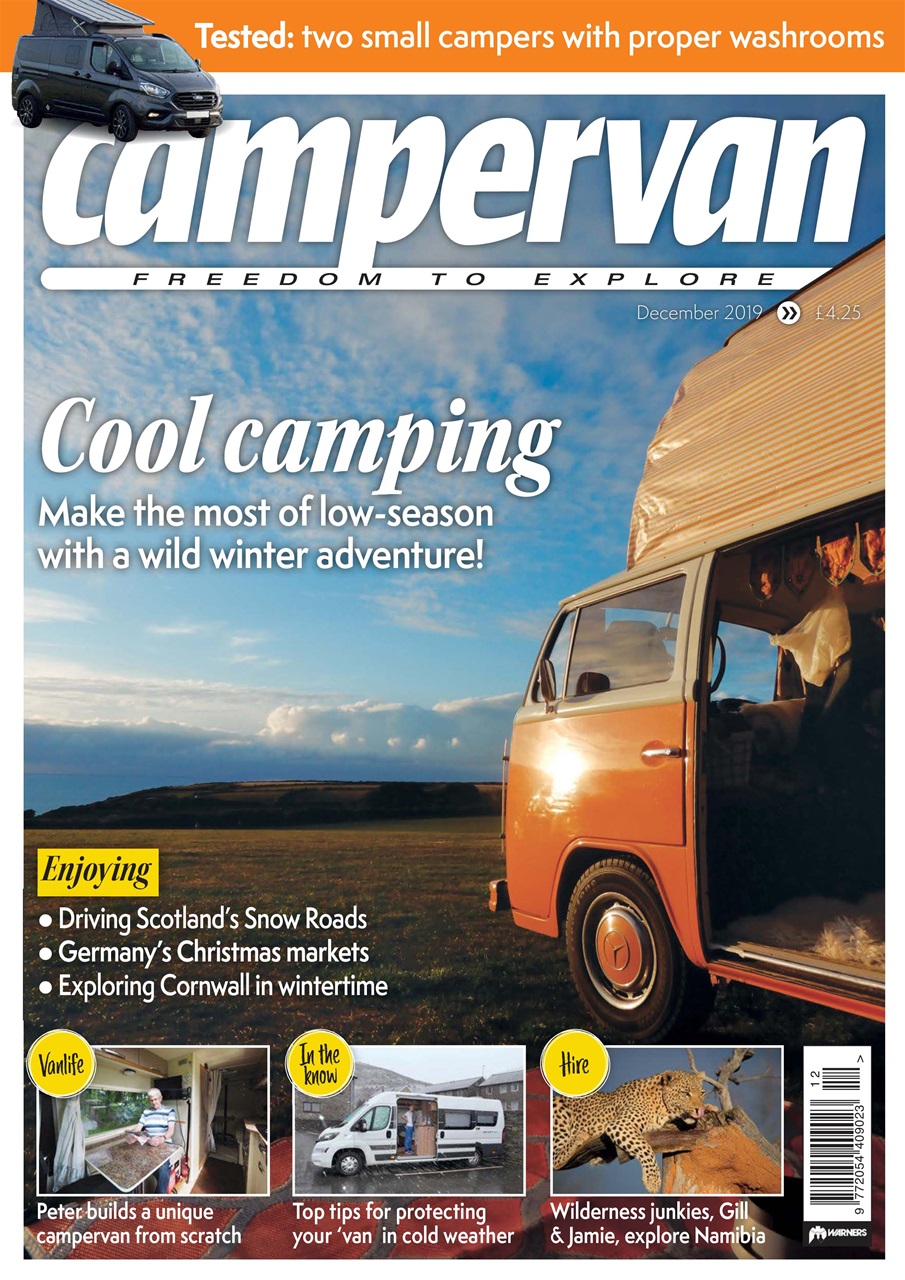 Campervan Magazine - Cool Camping Dec 2019 Back Issue