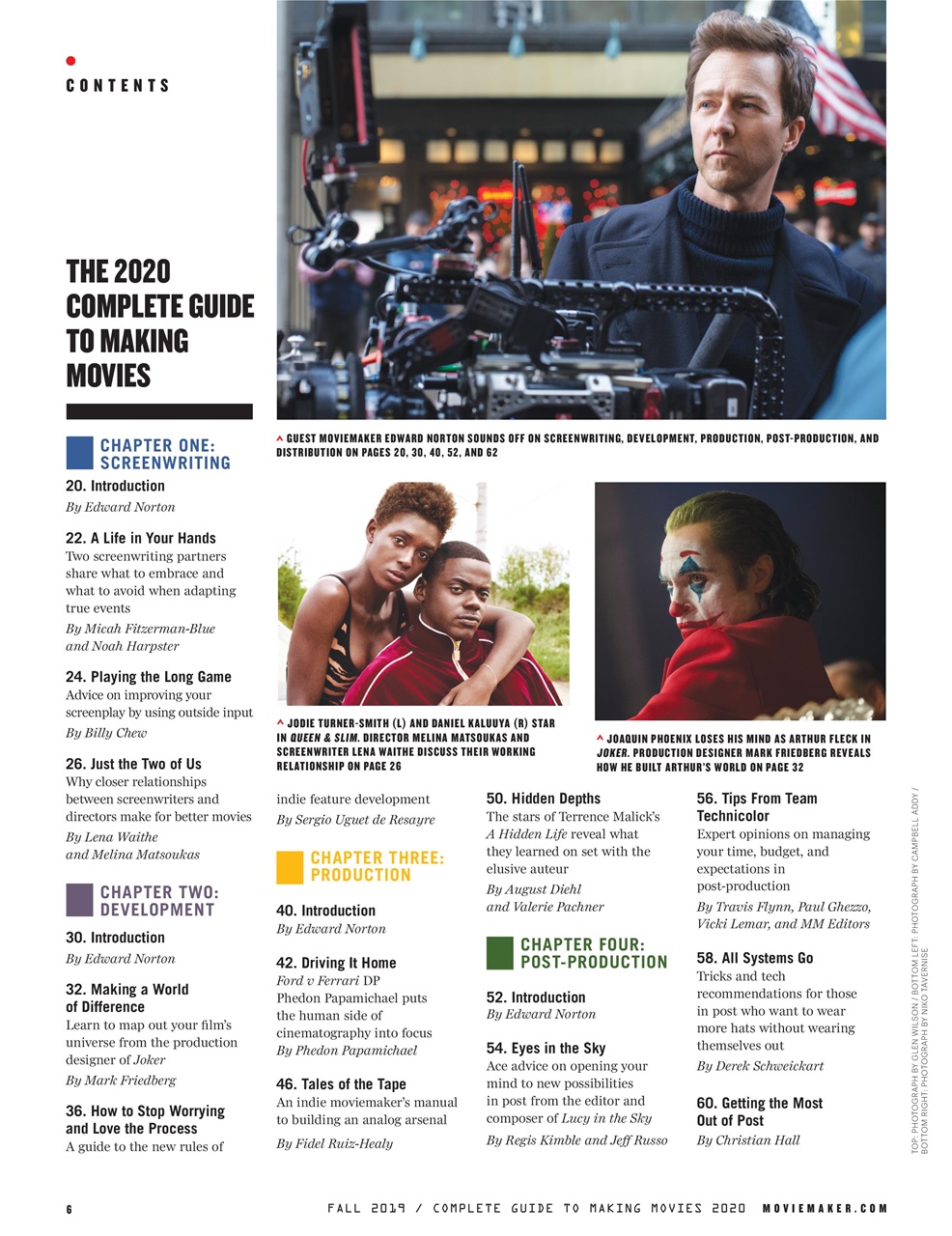 MovieMaker Magazine - Issue 133 Fall 2019 2020 Complete Guide to Making ...