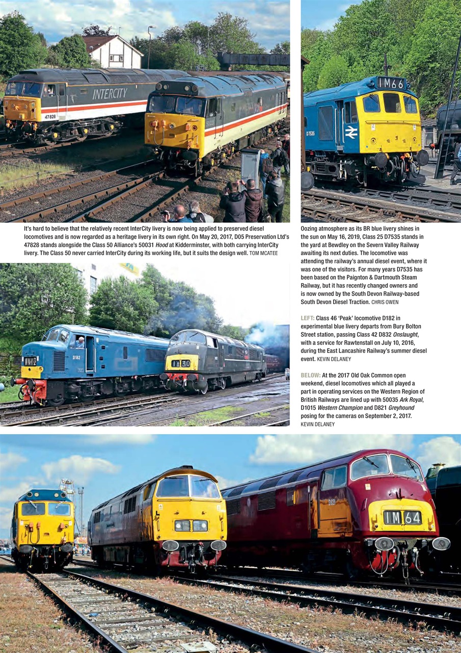 Rail Express Magazine - Heritage Diesel and Electric Locomotives ...