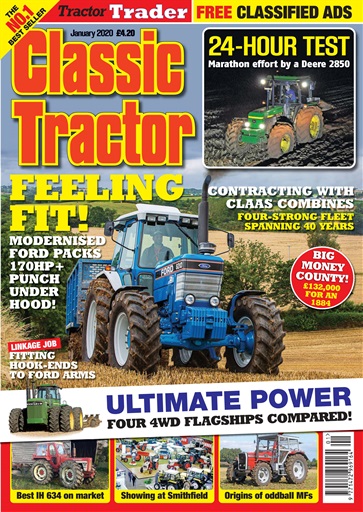 Classic Tractor Magazine - January 2020 Back Issue