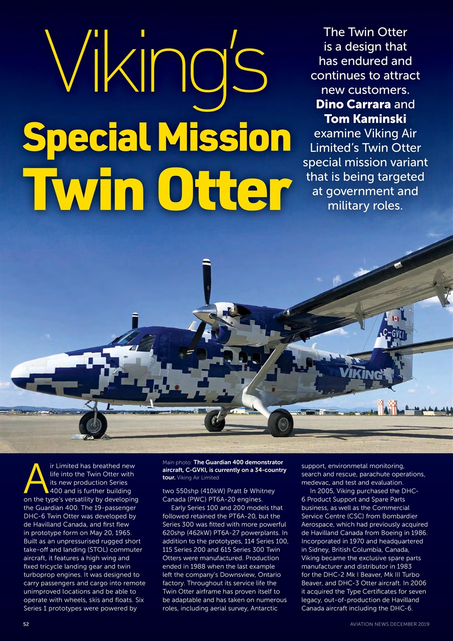 Aviation News Magazine - December 2019 Back Issue