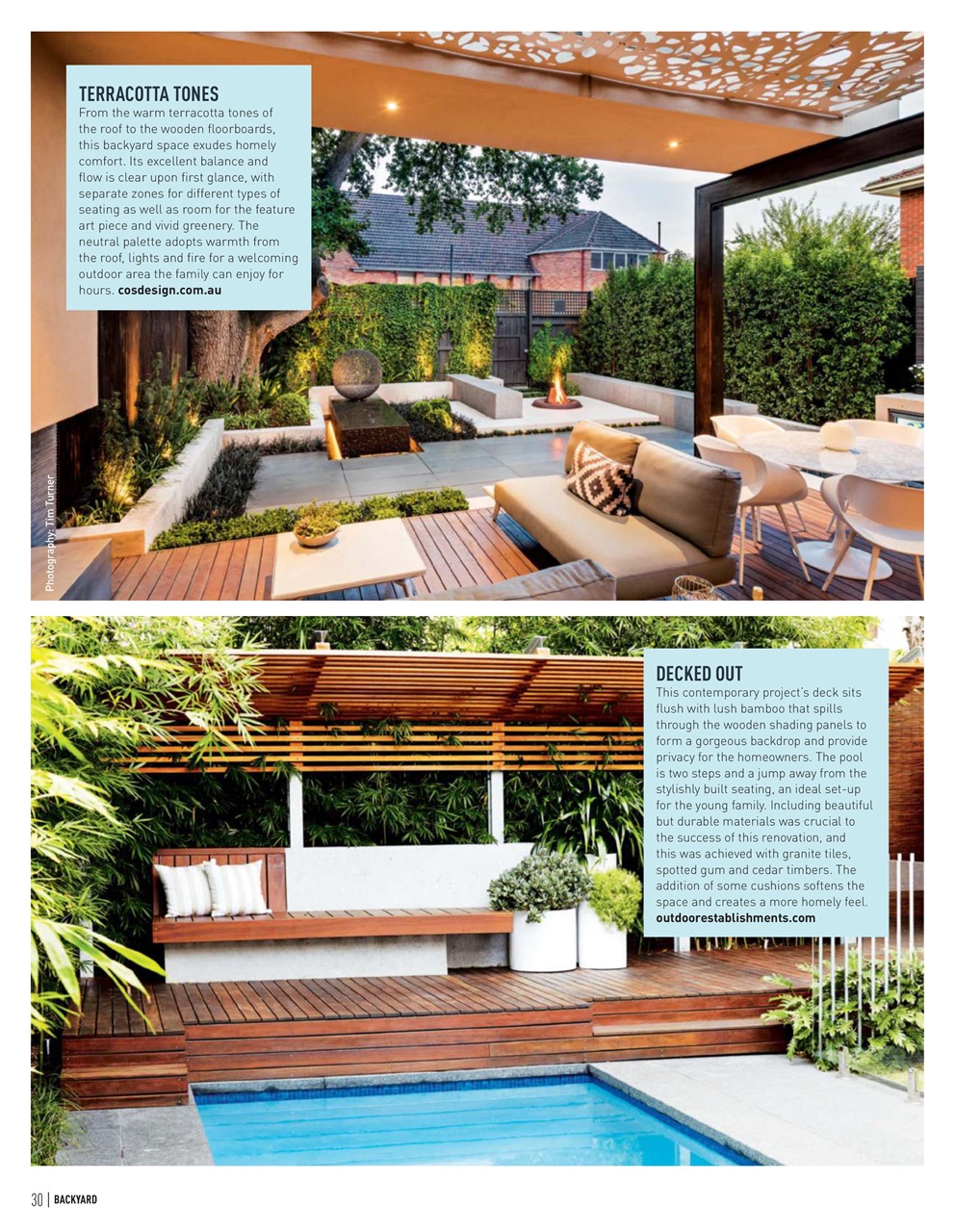 Backyard & Outdoor Living Magazine - issue 17.4 Back Issue