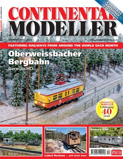 Continental Modeller Magazine - Continental Modeller December 2019 Back ...