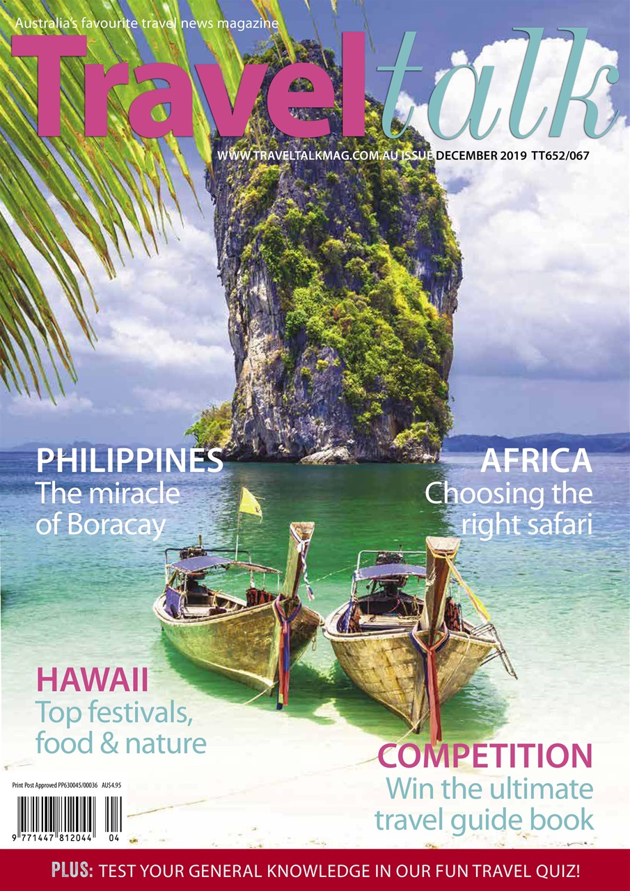 Traveltalk Magazine - Traveltalk Dec 19 Back Issue