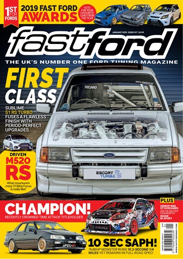 Fast Ford Magazine - January 2020 Back Issue