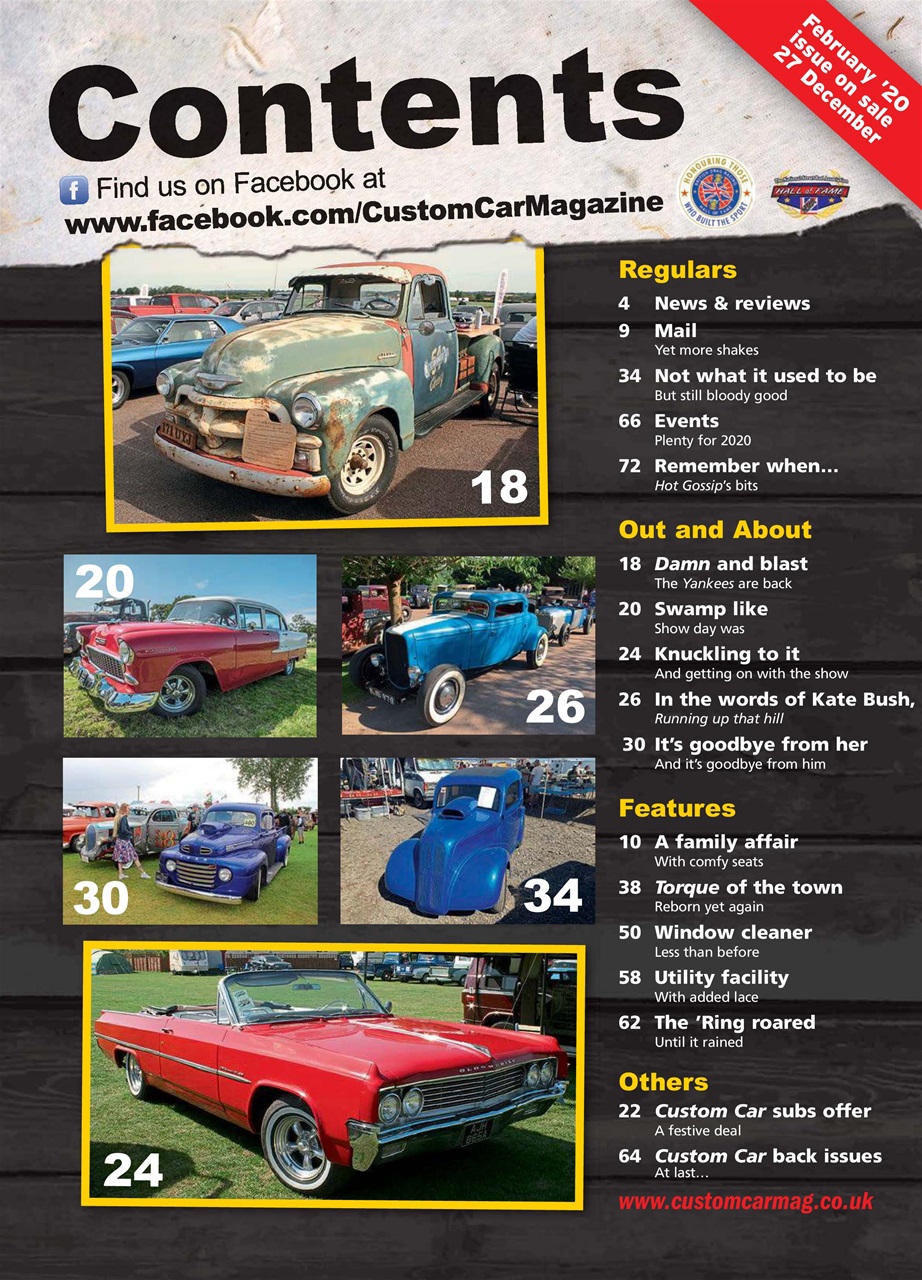 Custom Car Magazine - January 2020 Back Issue