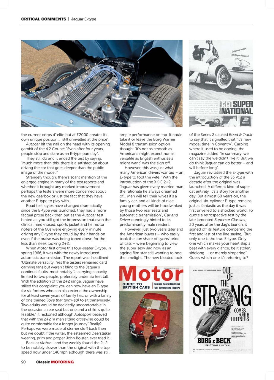 Classic Motoring Magazine - Dec 2019 Back Issue