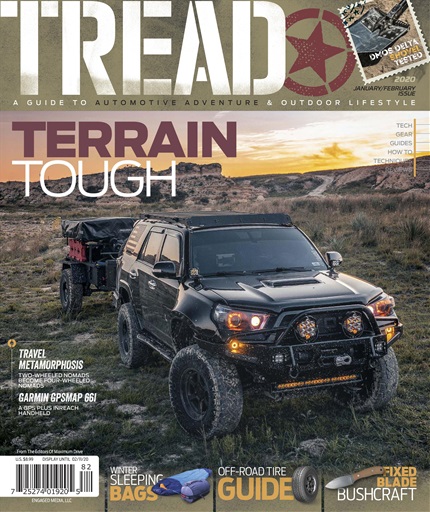 Tread Magazine - Tread Jan/Feb 2020 Back Issue