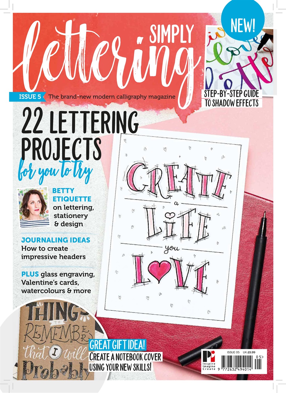Simply Lettering Magazine - 05 Back Issue