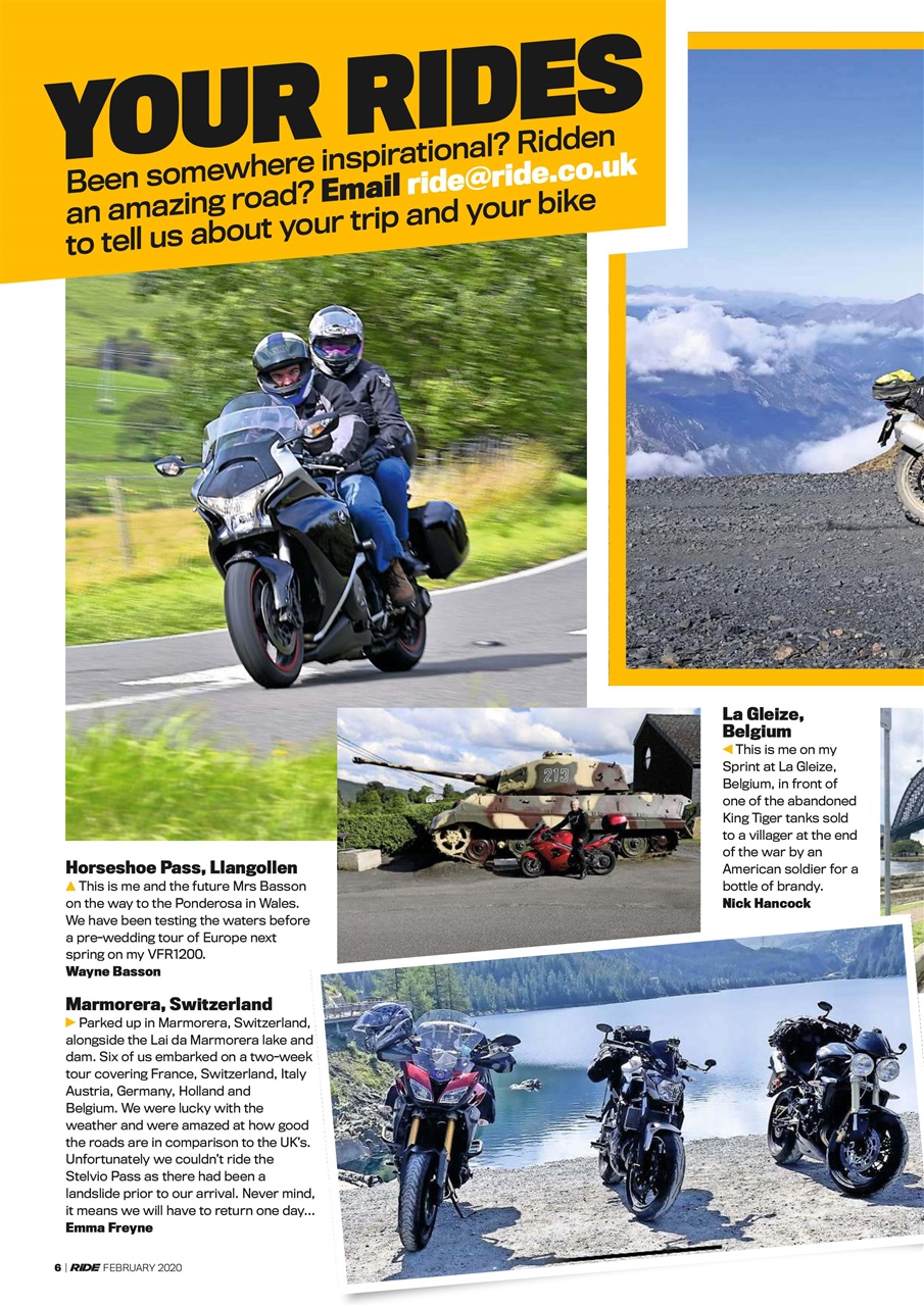 Ride Magazine - February 2020 Back Issue