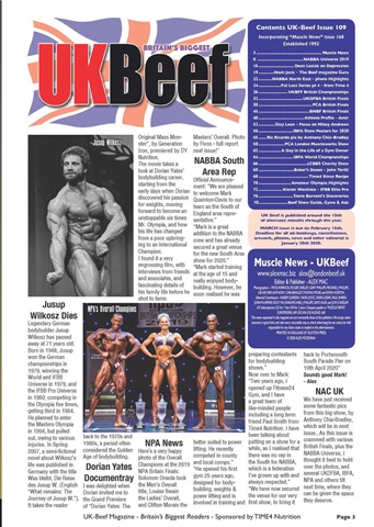 UK Beef Magazine - Issue 109 Back Issue