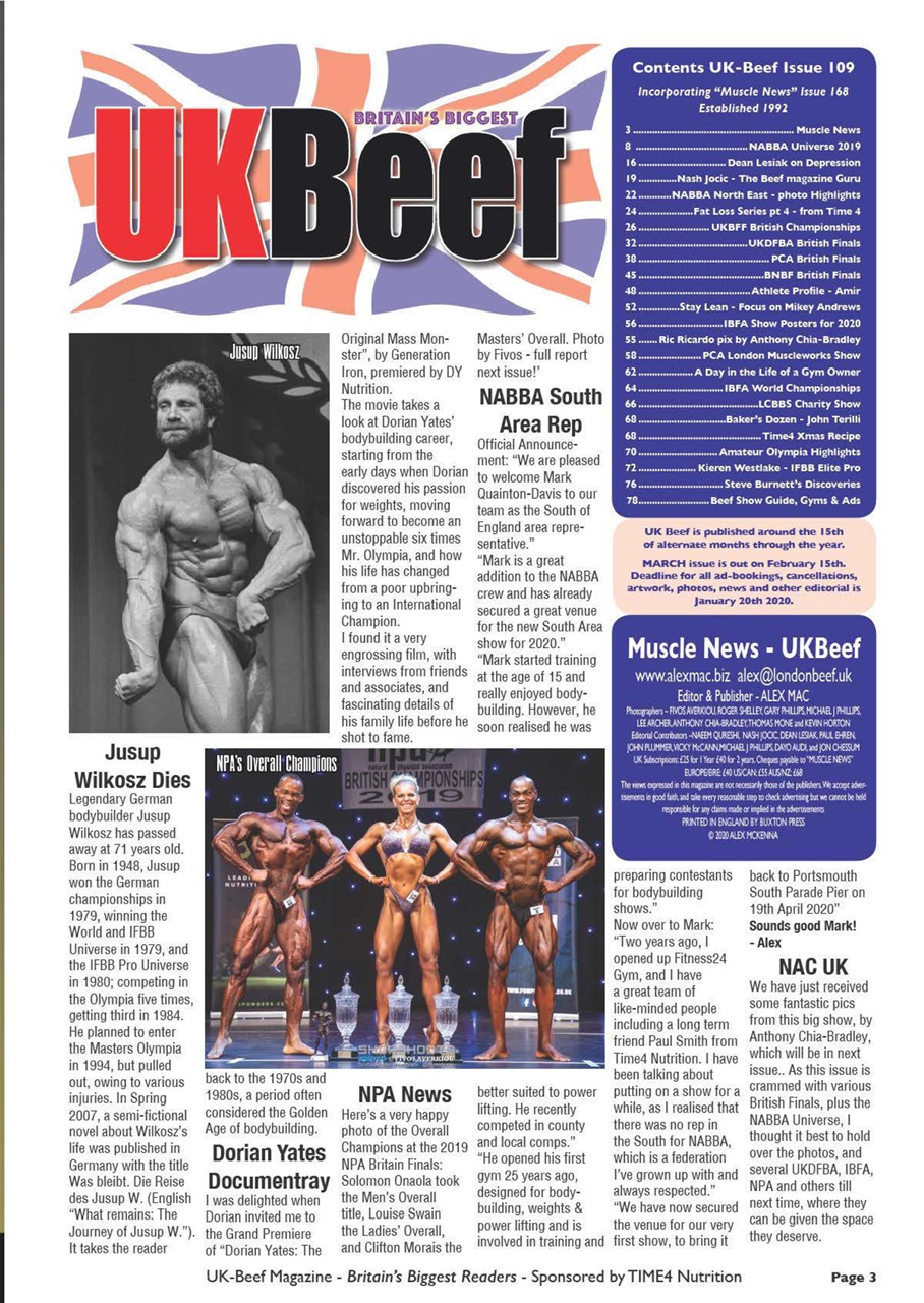 UK Beef Magazine - Issue 109 Back Issue