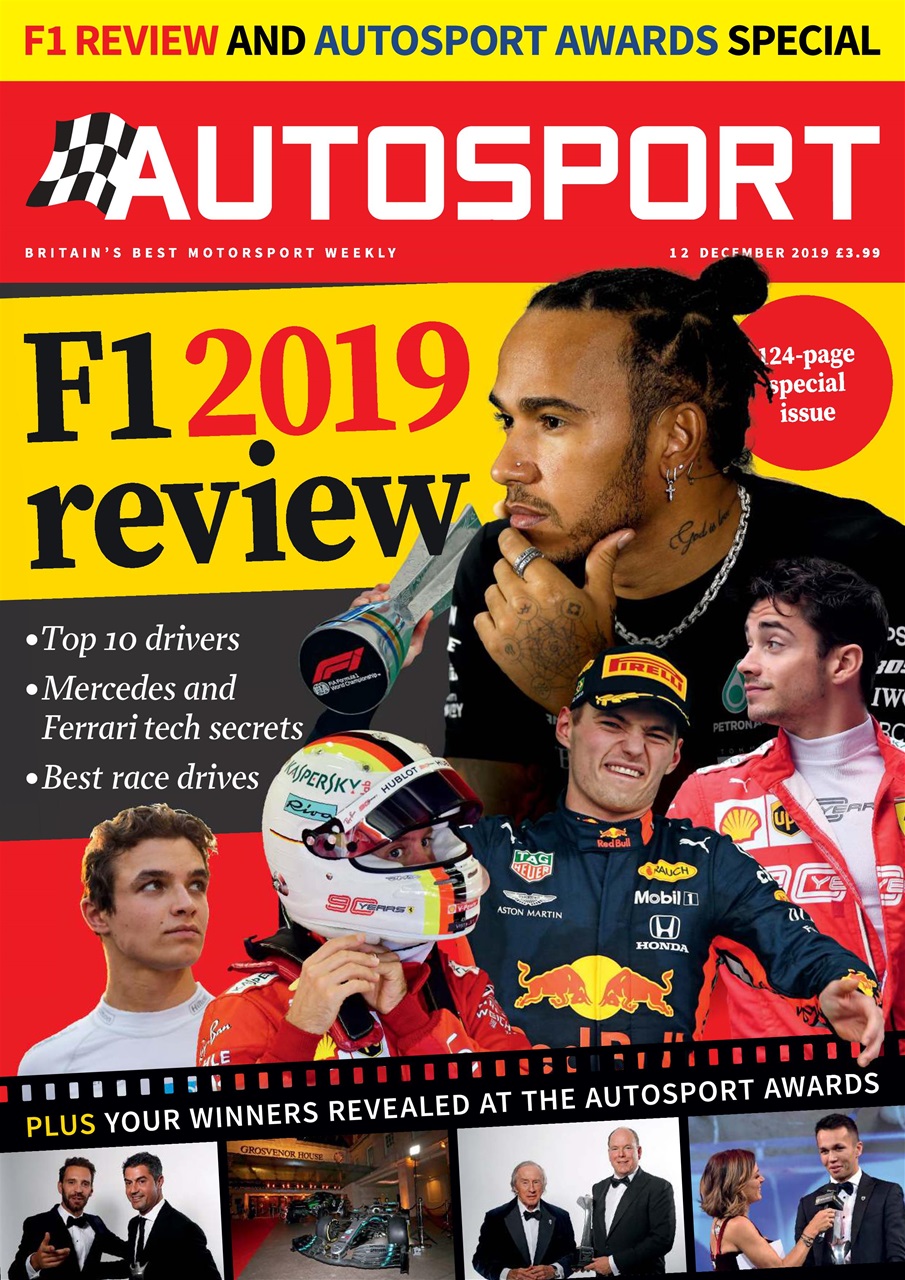 Autosport Magazine - 12th December 2019 Back Issue