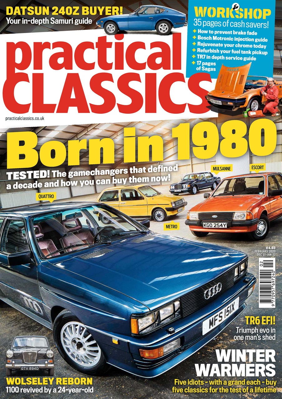 Practical Classics Magazine - February 2020 Subscriptions | Pocketmags