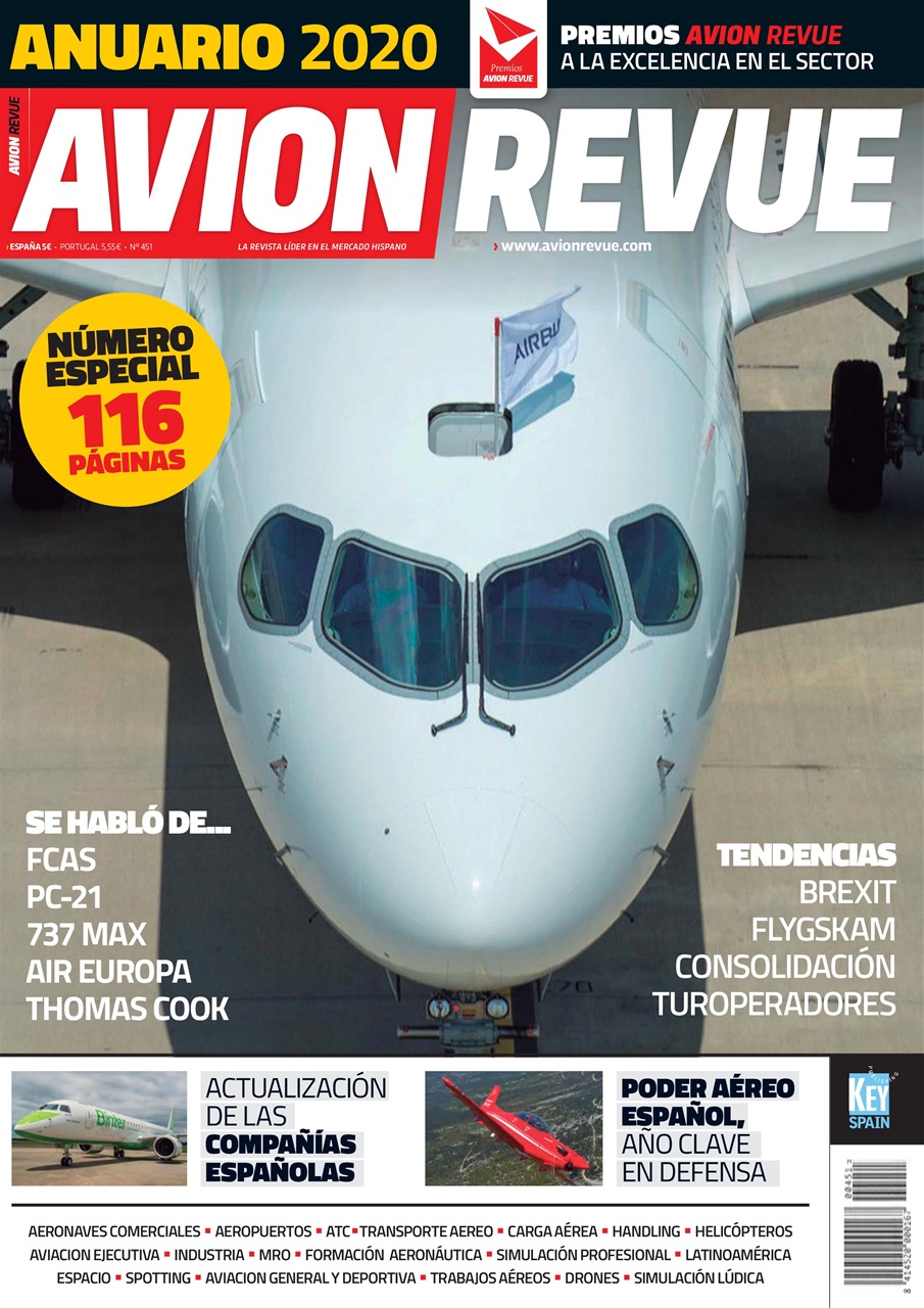 Avion Revue Internacional Magazine - Anuario 2020 Back Issue
