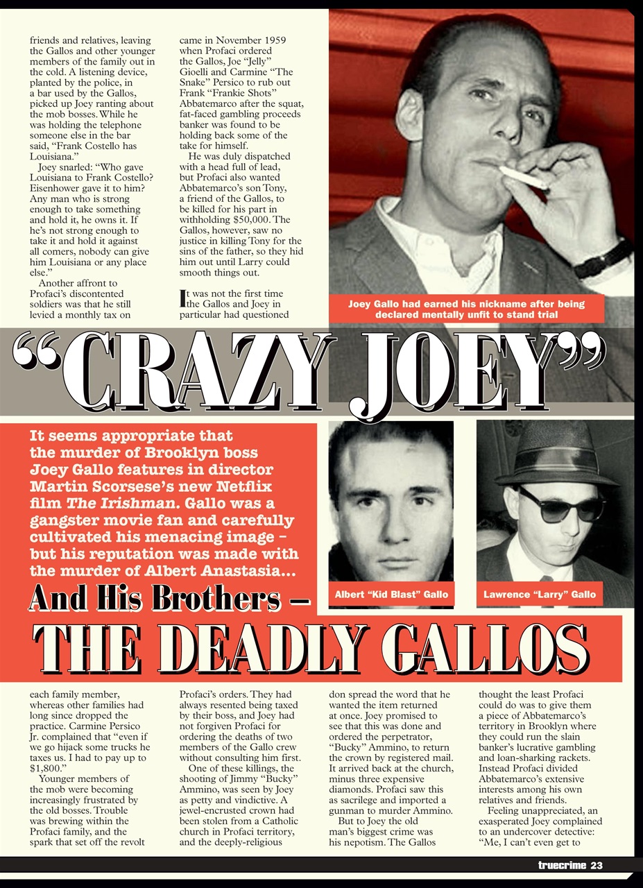 True Crime Magazine - True Crime January 2020 Back Issue